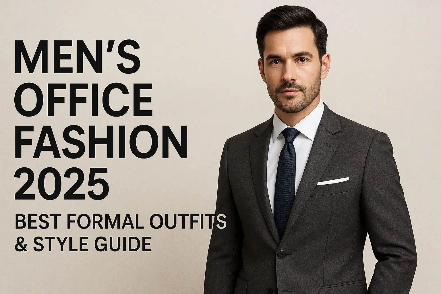 Men’s Office fashion 2025: Best Formal Outfits & Style Guide - Pep and ...