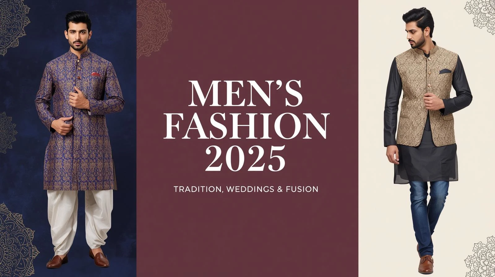 Indian Men’s Fashion 2025 | Tradition, Weddings & Fusion - Pep and ...