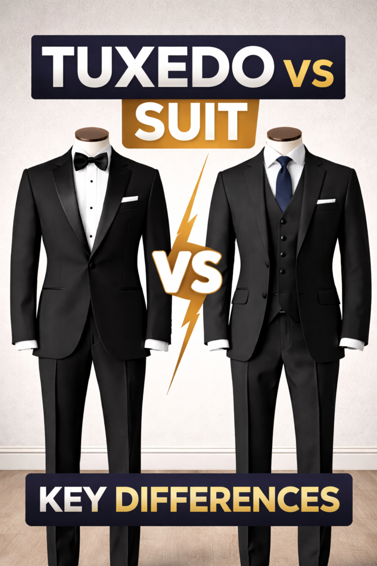 Difference between Tuxedo and Dinner Suit - Pep and Panache Fashion